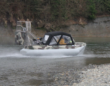 Super Surveyor, 4-5 people, 40hp – hovercraft-kits.com by Amphibious Marine