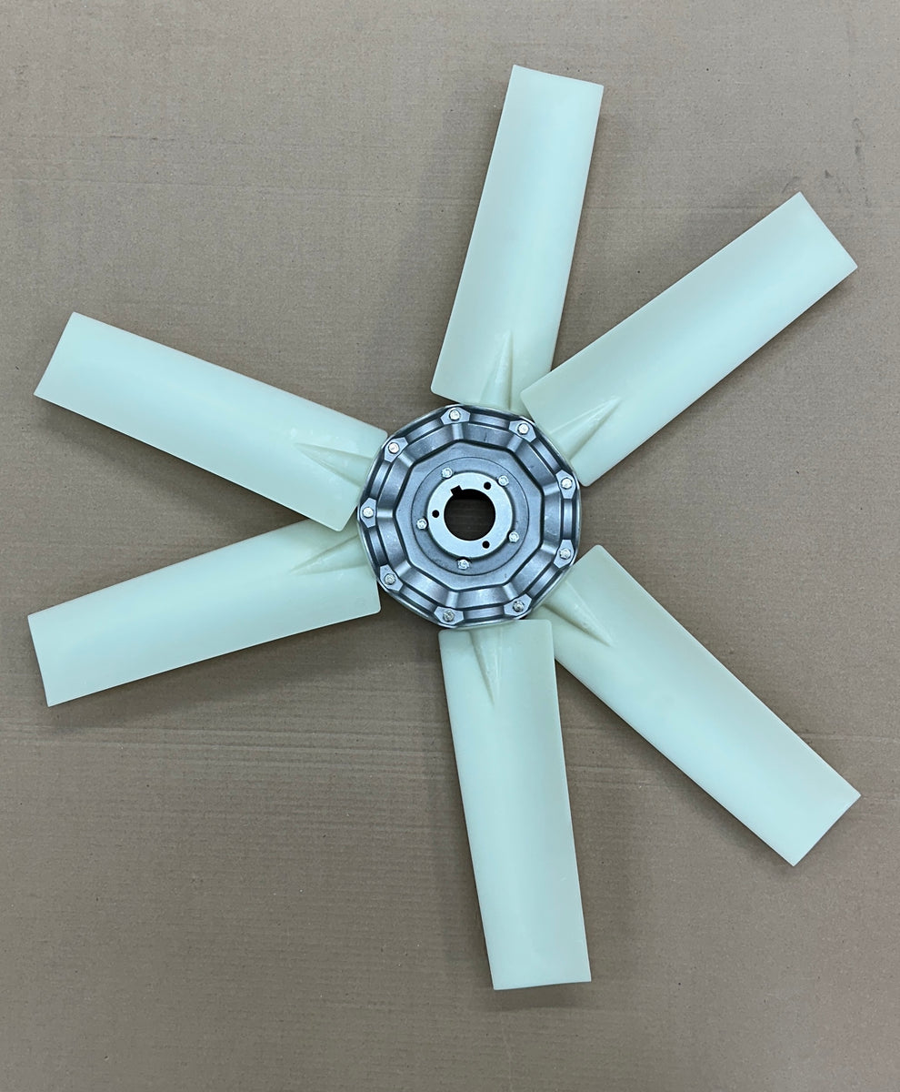 WingFan 6 blade on 9 blade hub P1 bushing mount, 4Z fan left or Right ...