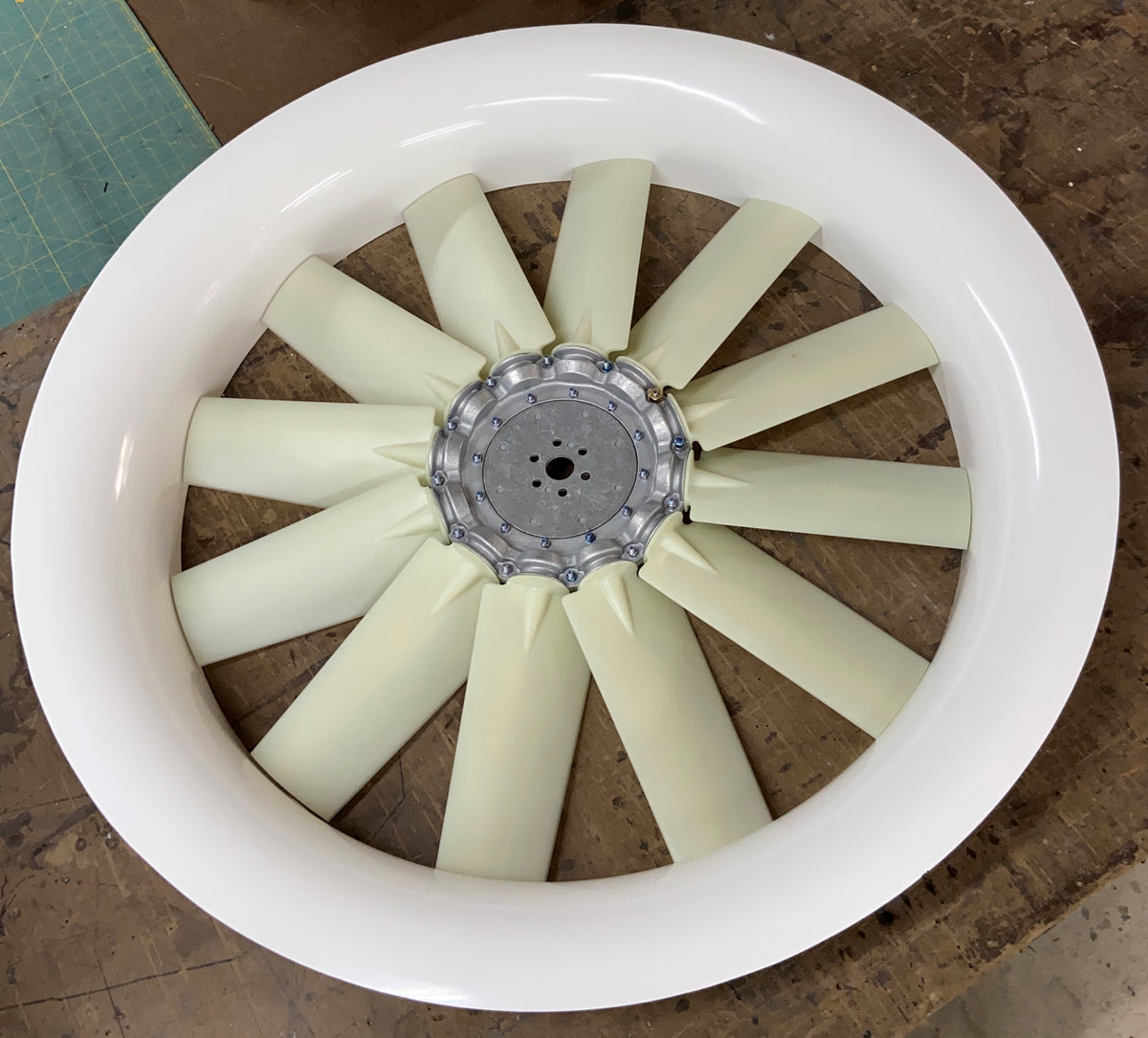 34" 5ZL 12 blade lift fan – hovercraft-kits.com by Amphibious Marine