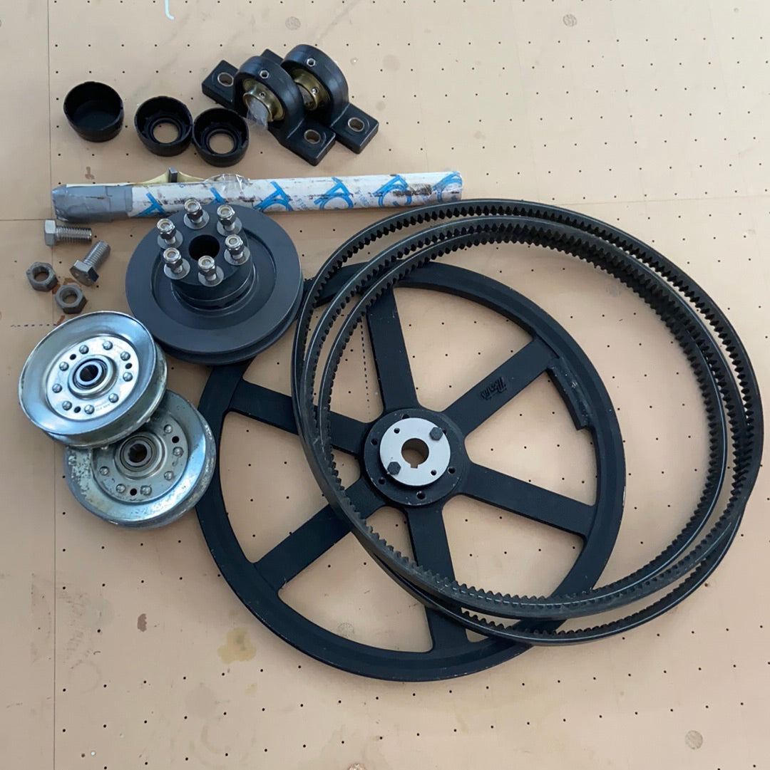 V-belt Drive Kit (16-28 hp) – hovercraft-kits.com by Amphibious Marine