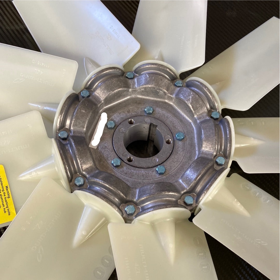 24" Multiwing fan, 9 blade with uniboss P1 hub AS/BS mount style ...